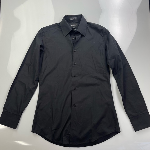 Omega | Shirts | Omega Mens Shirt Size S Slim Fit | Poshmark